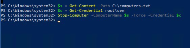 How To Shutdown Remote Computers Via Powershell Action1